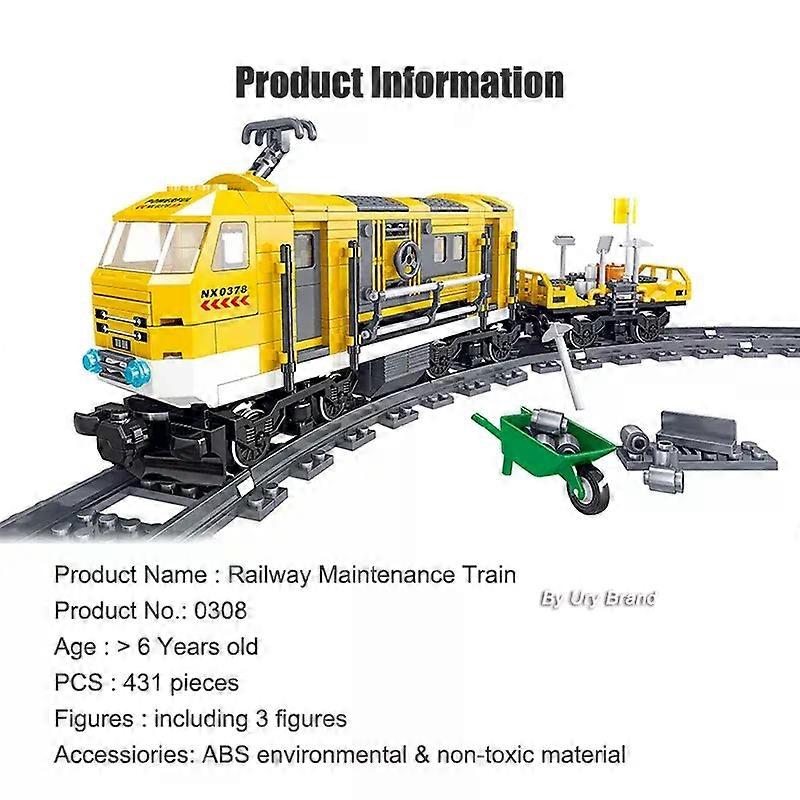 Technical City Series Rail Maintenance Train Rc Electric Power Function ...
