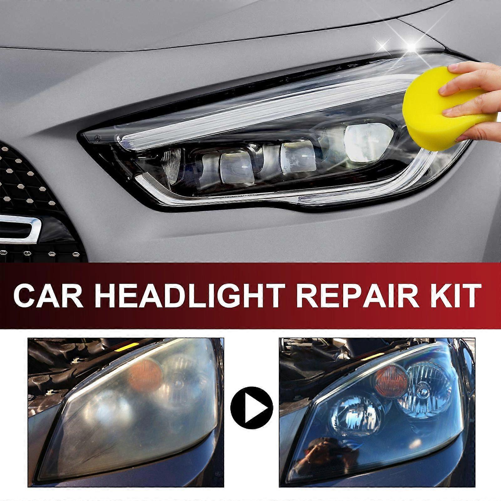 Headlight Repair Kit, Car Lamp Shade Scratches And Stains Polishing ...