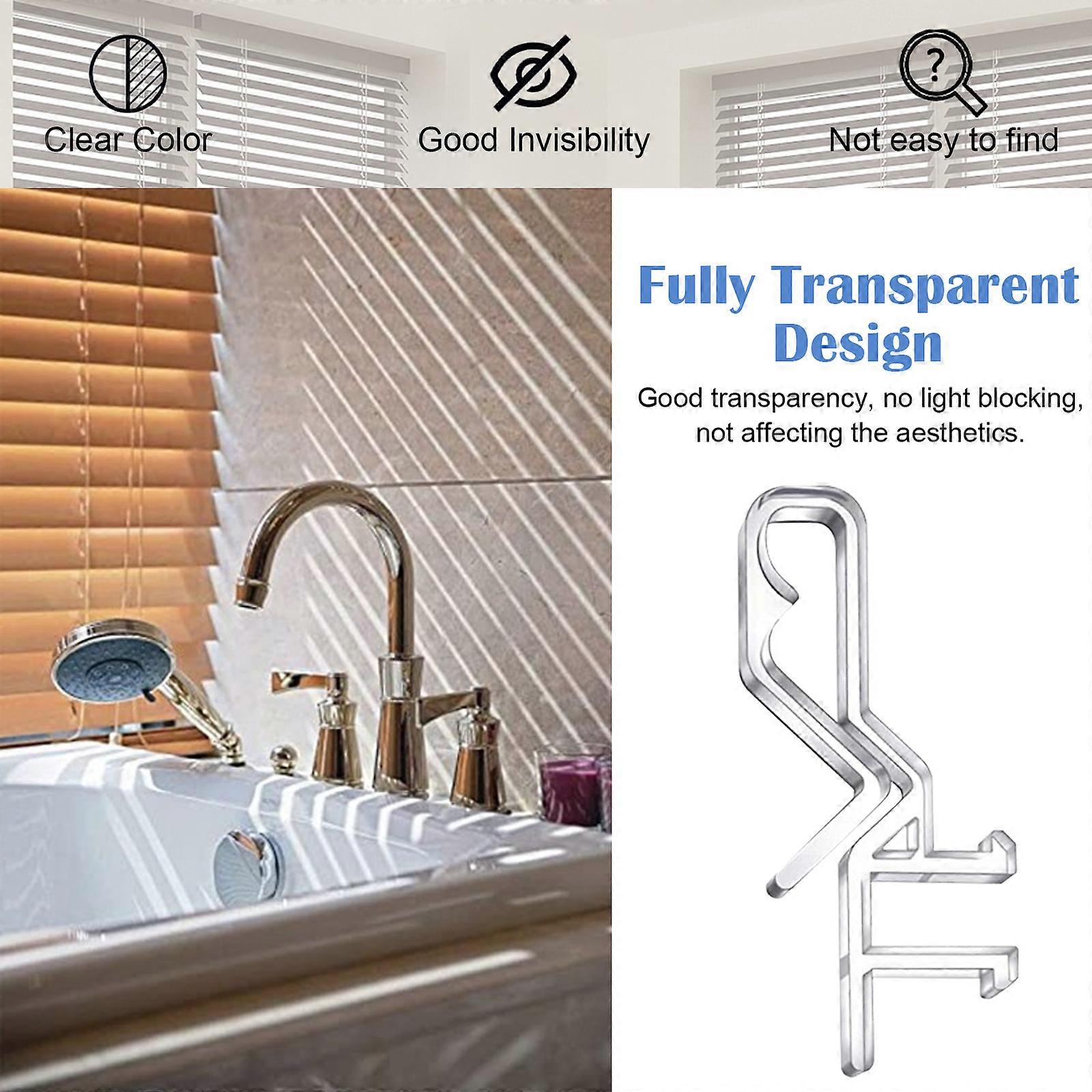 Window Blind Valance Clips, Invisible Mounting Plastic Brackets for ...