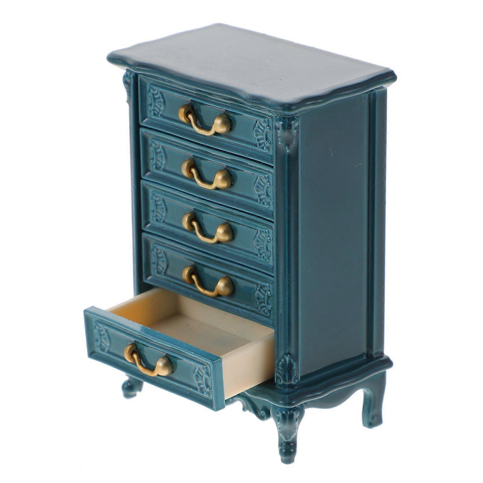 Miniature House Furniture Mini Cabinet Mini House Cabinet Mini House ...