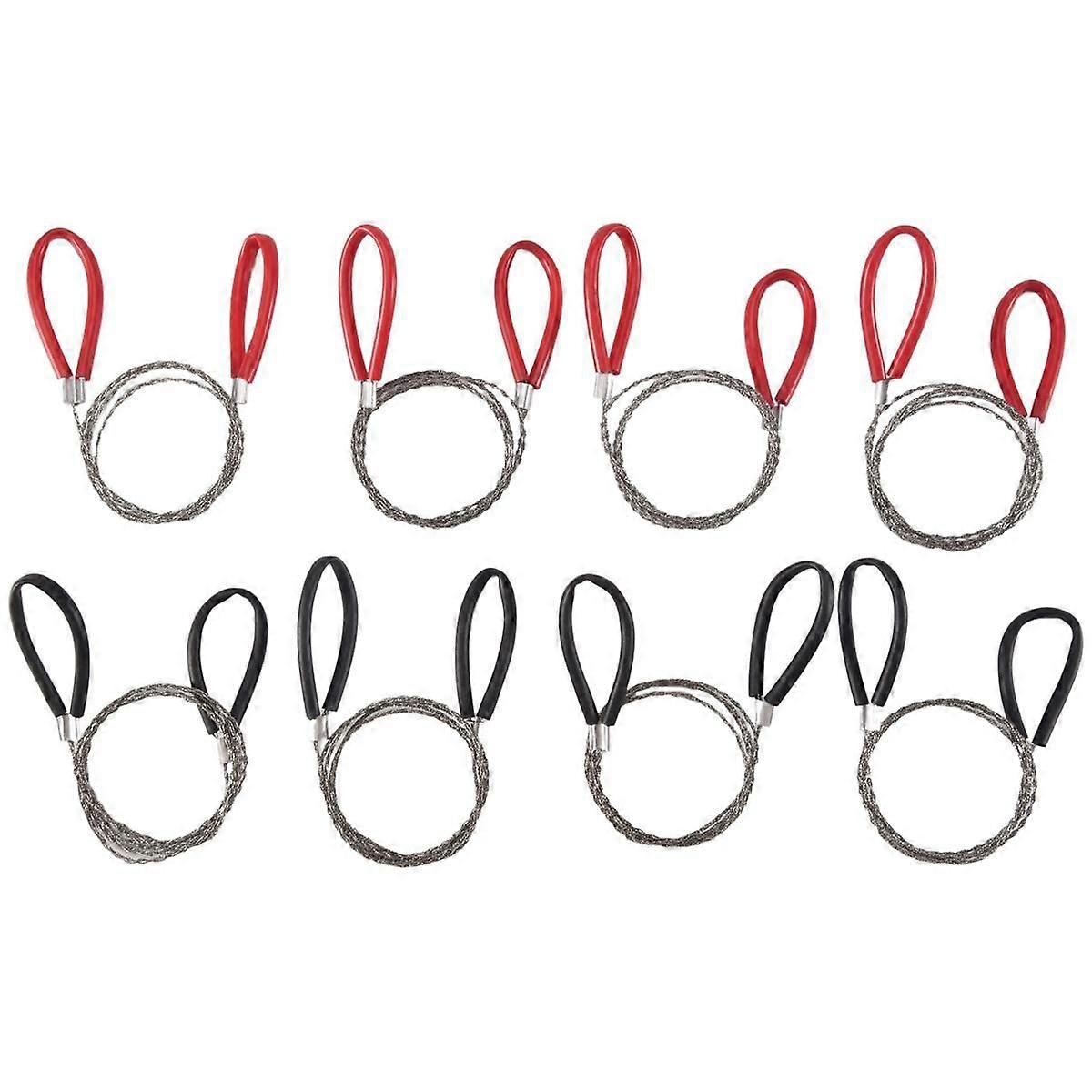 8Pcs PVC Pipe Cable Saw Stainless Steel Wire Saw PVC Pipe Cutter Hand ...