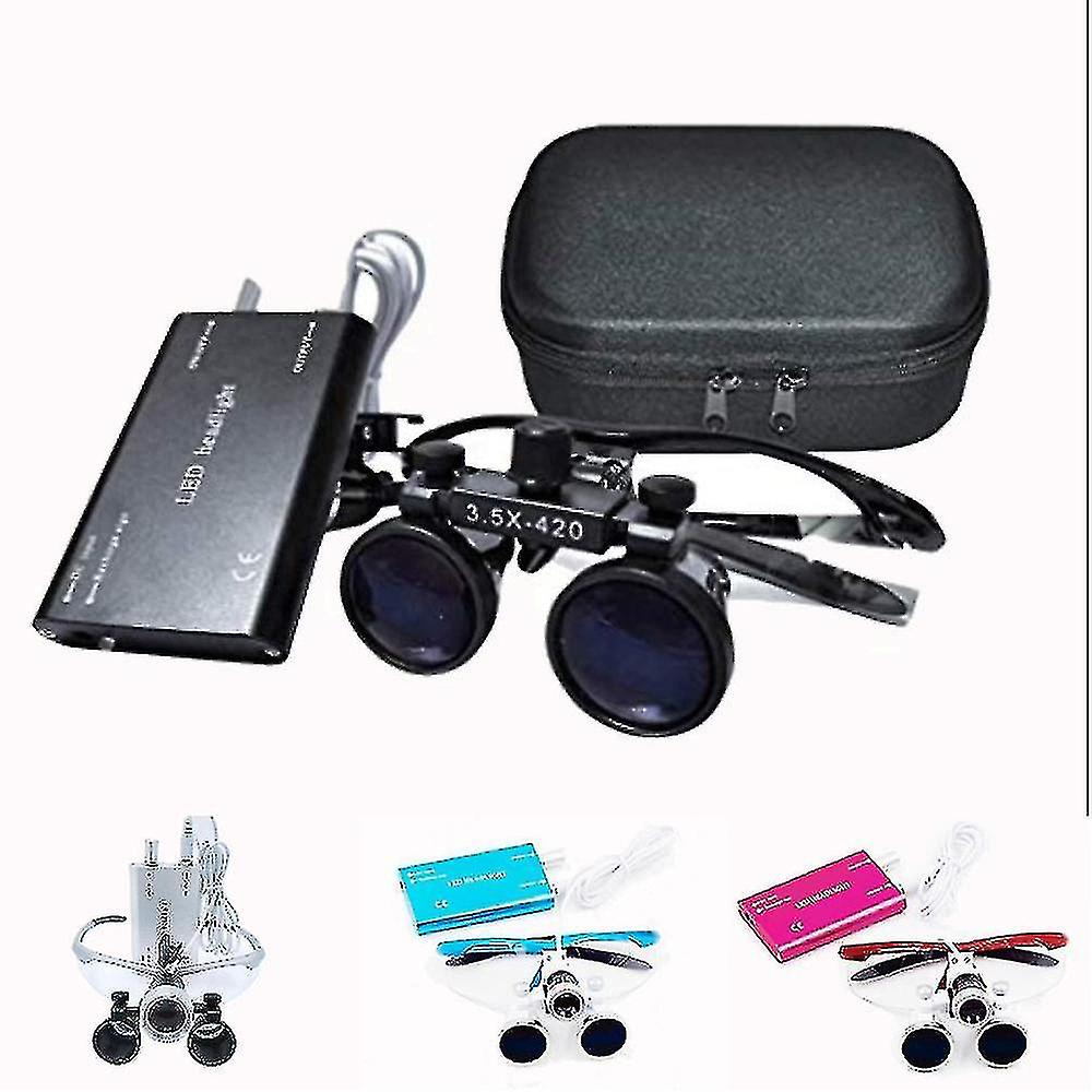 Dental Loupes Surgical Magnifier 2.5x/3.5x Magnificat Binocular ...