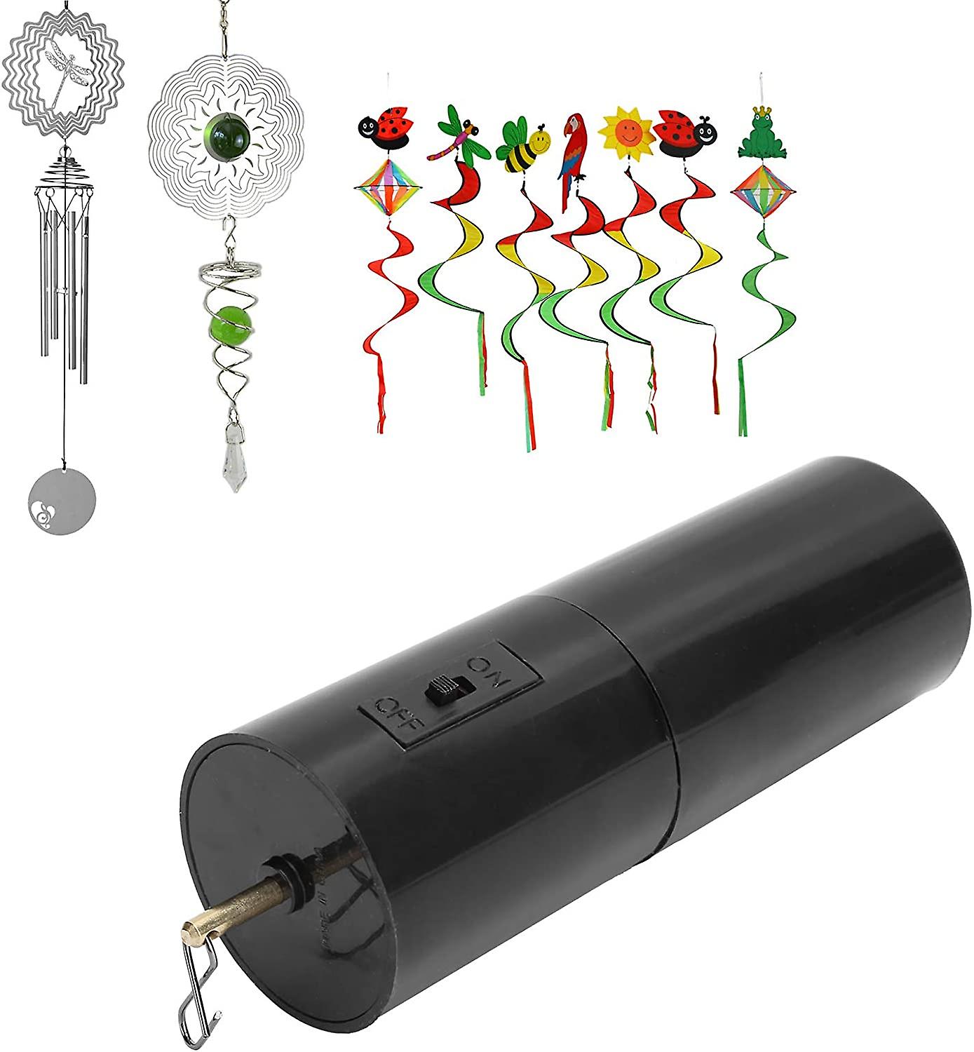 Rotary Motor For Hanging Wind Vanes, Battery Operated Wind Chimes Motor ...