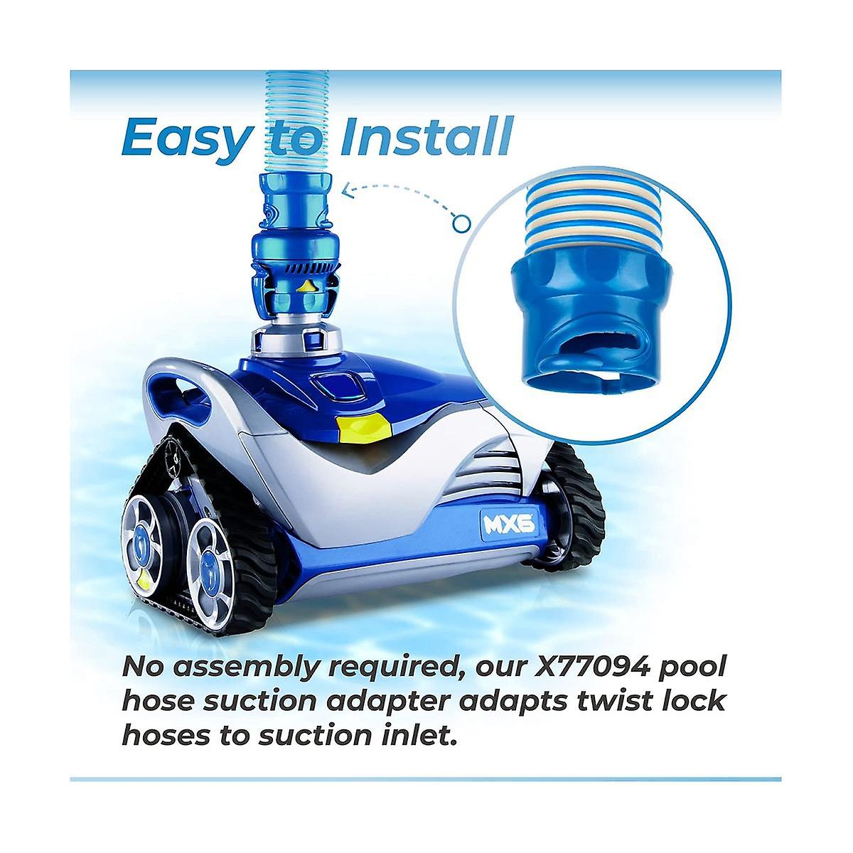 Pool Vacuum Hose Adapter for Zodiac MX6 MX8 Pool Cleaner Swimming Pool ...