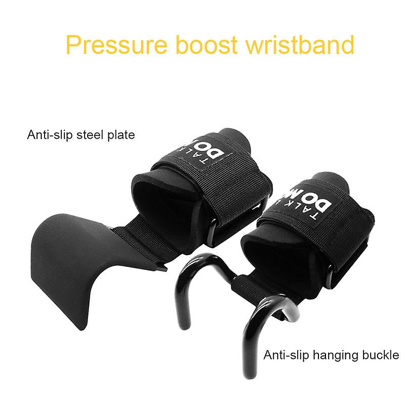 Ultimate Wrist Support Straps Weight Lifting Hooks for Hanging for Pull ...