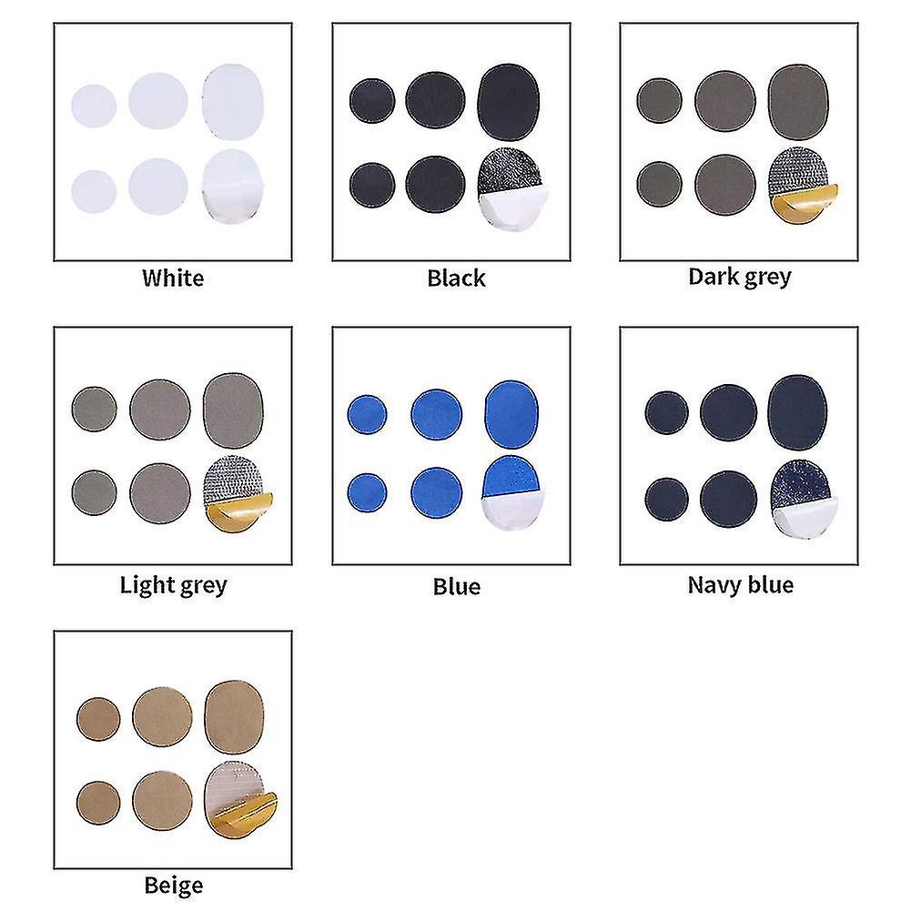 Self-Adhesive Shoe Patches for Various Footwear - 6-Pack Lint | Fruugo UK