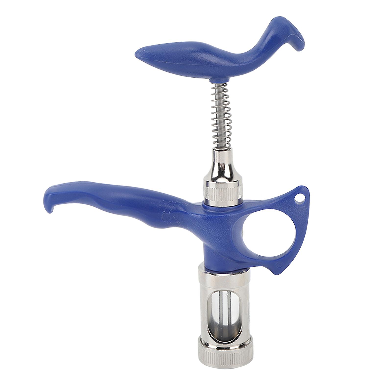 136 Type Stainless Steel 5ml Chicken Pox Vaccine Syringe Inoculator for ...