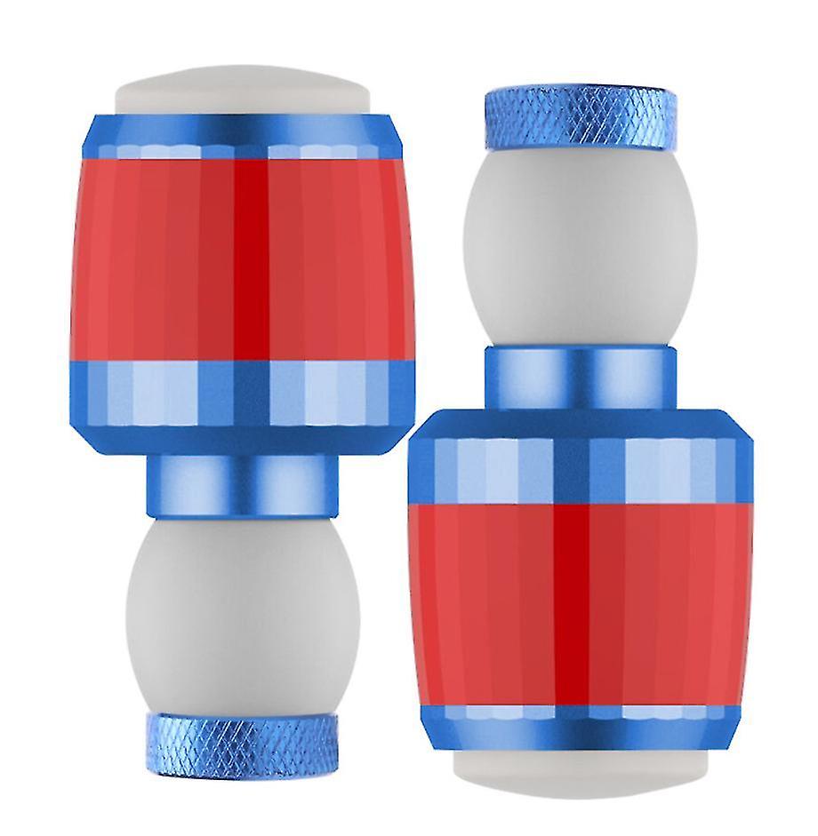 Blue bicycle handlebar plug with turn signal, waterproof handlebar plug ...