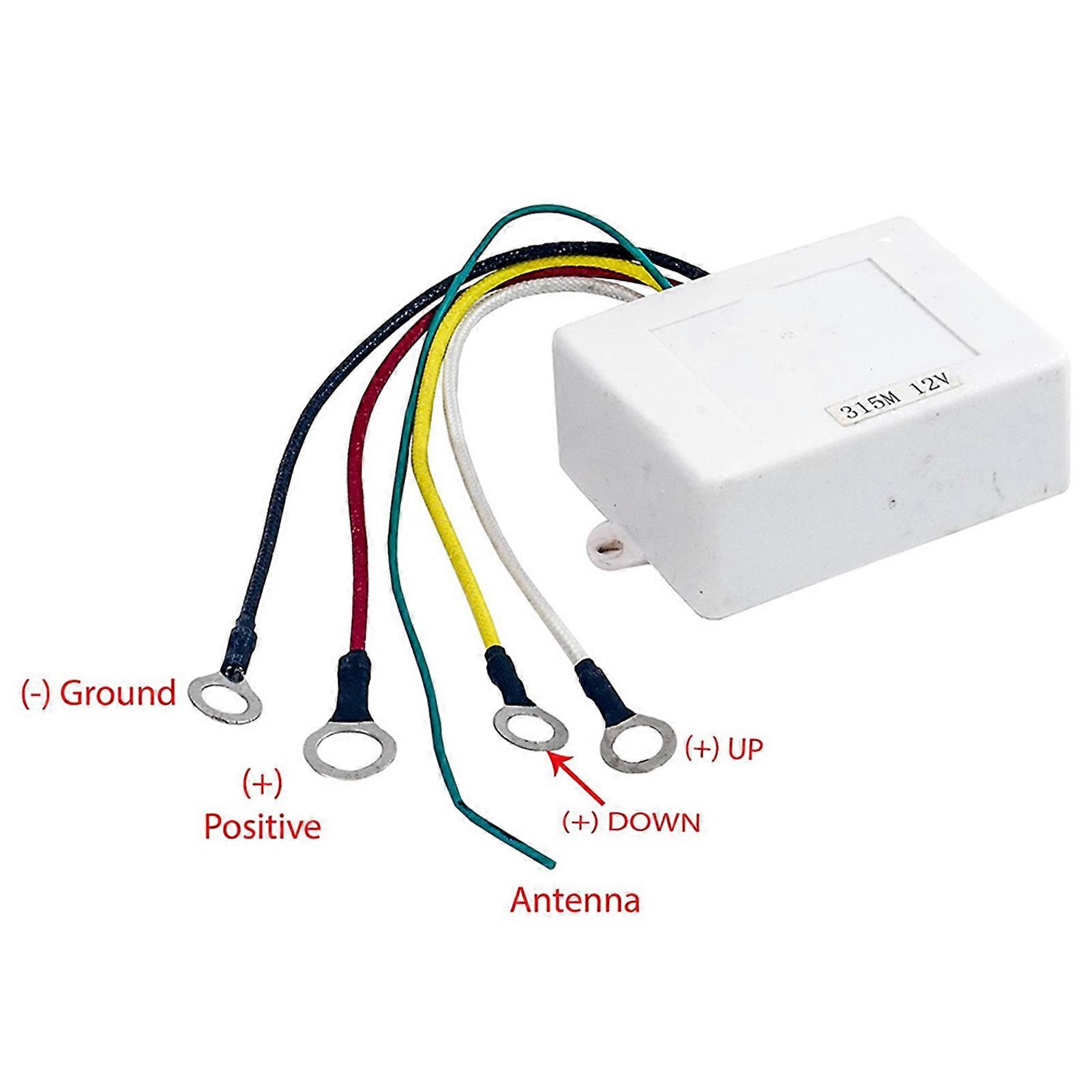 Anchor Remote Control Windlass Wireless Switch Trim Controller Marine ...