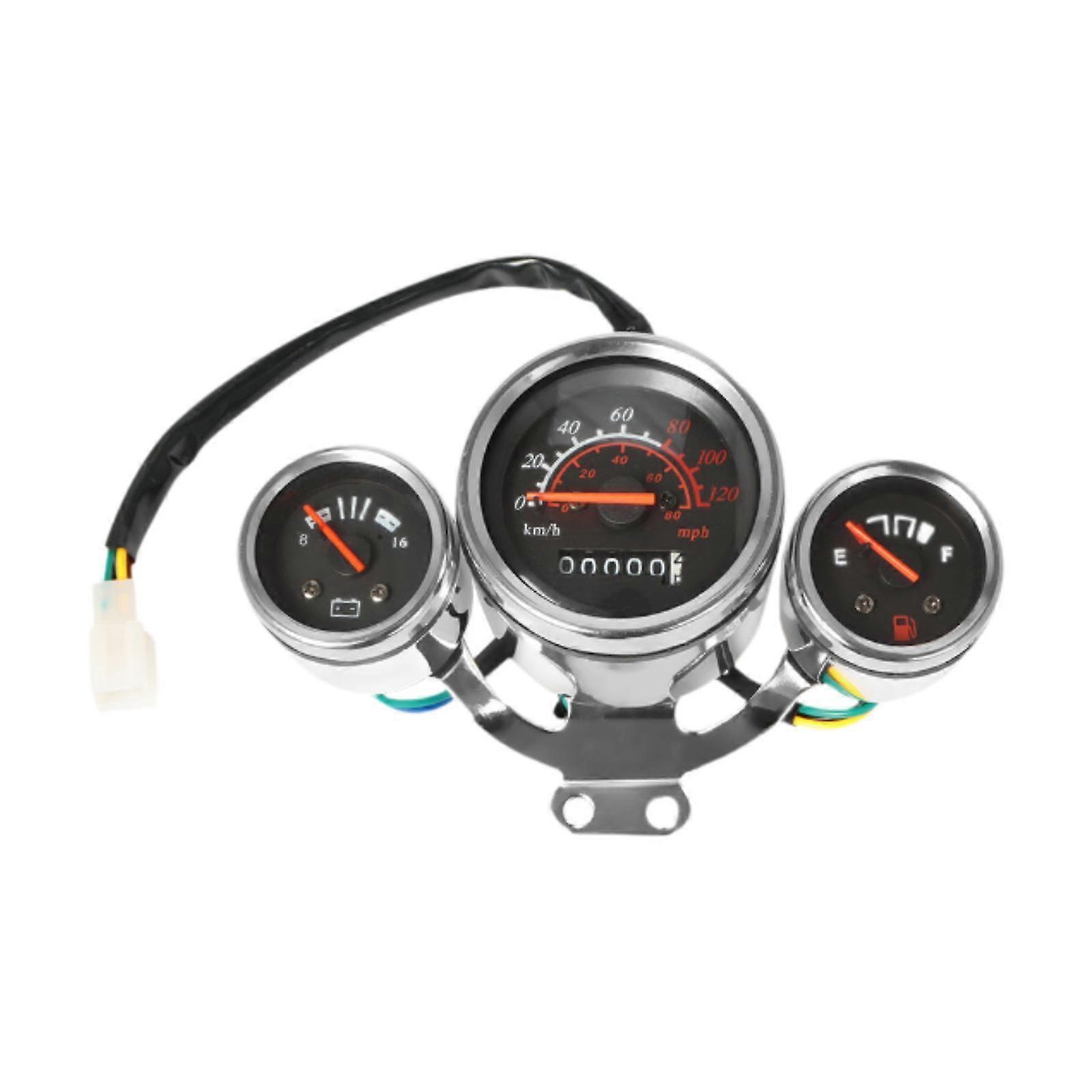 Motorcycle Instrument Kit Odometer Digital Tachometer Motorcycle ...