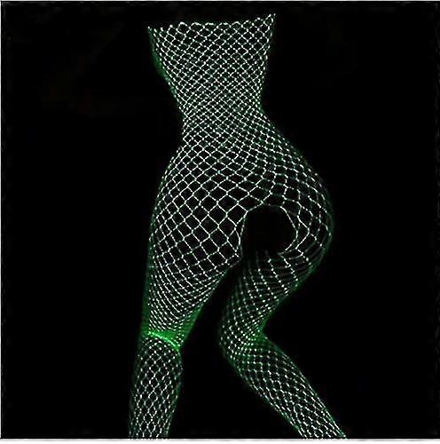 Glow In The Dark Fishnet Stockings,women Sexy Fishnet Tights Thigh High ...