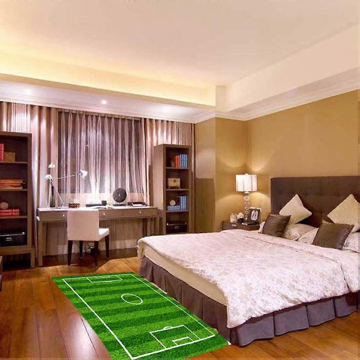 Football Field Carpet, Football Field Mat, Soccer Field Carpet Flannel ...