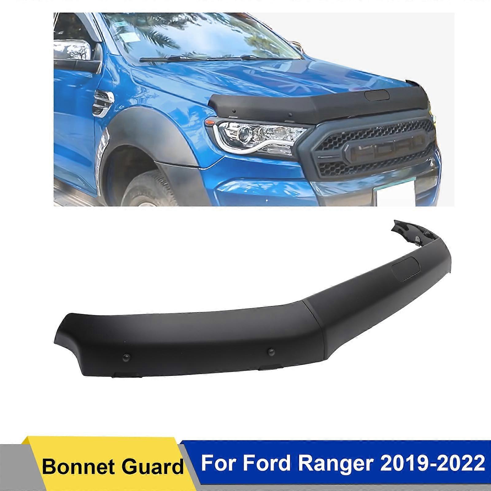 Bug Shield Bonnet Guard Hood Protector for Ford Ranger Wildtrak T8 2019 ...