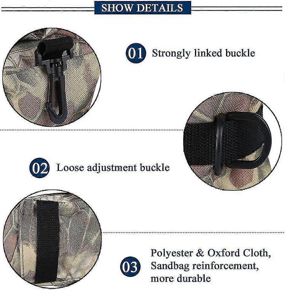 Front Shaft, Front And Rear Rifle Rest, Gun Rest, Shooting Pad Set For ...
