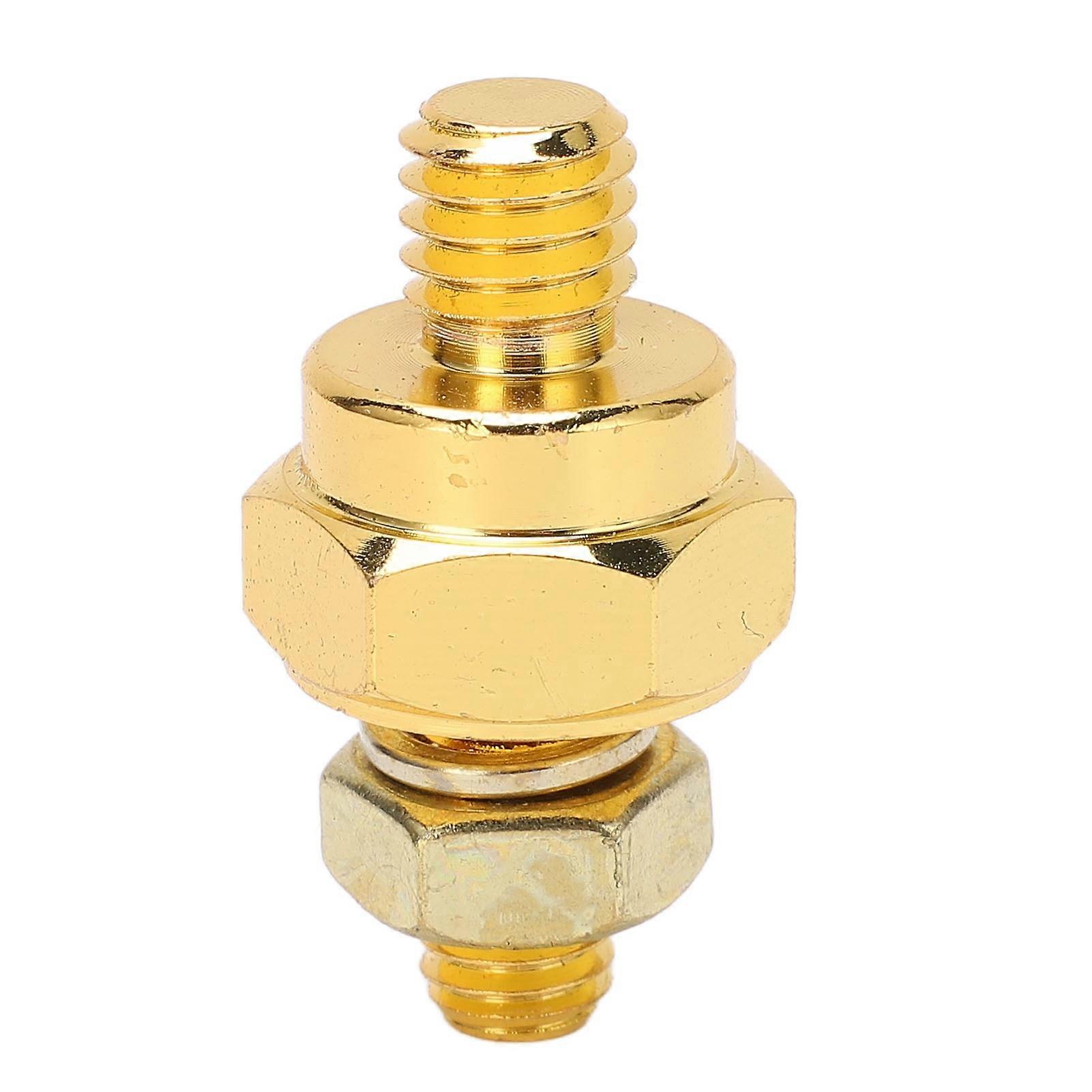 2 Pcs Battery Terminal Adapters Brass Battery Terminal Adapters Side ...