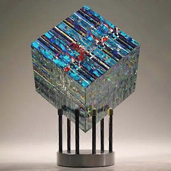 New Hot Magik Chroma Cube Sculpture Crystal Magical Cube Statue ...