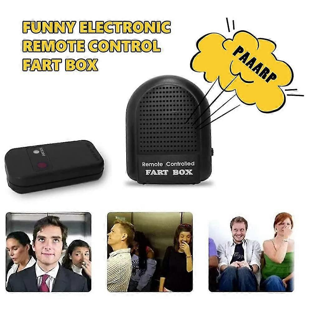 Electronic Remote Control Fart Box, Children Toy Joke Prank Novelties ...