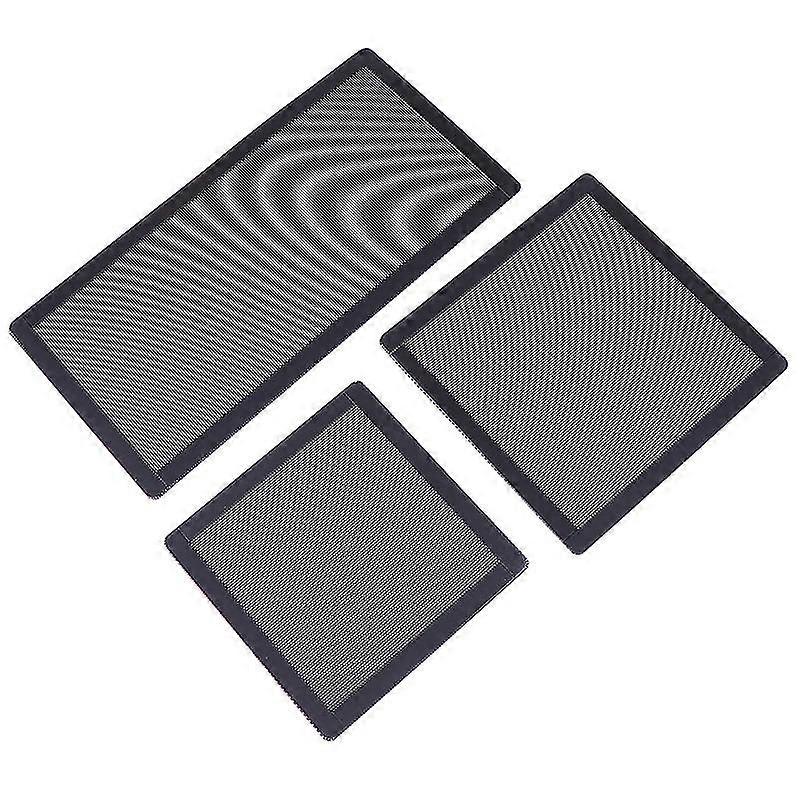 12/14/12x24cm Pc Case Cooling Fan Magnetic Dust Filter Mesh Cover ...