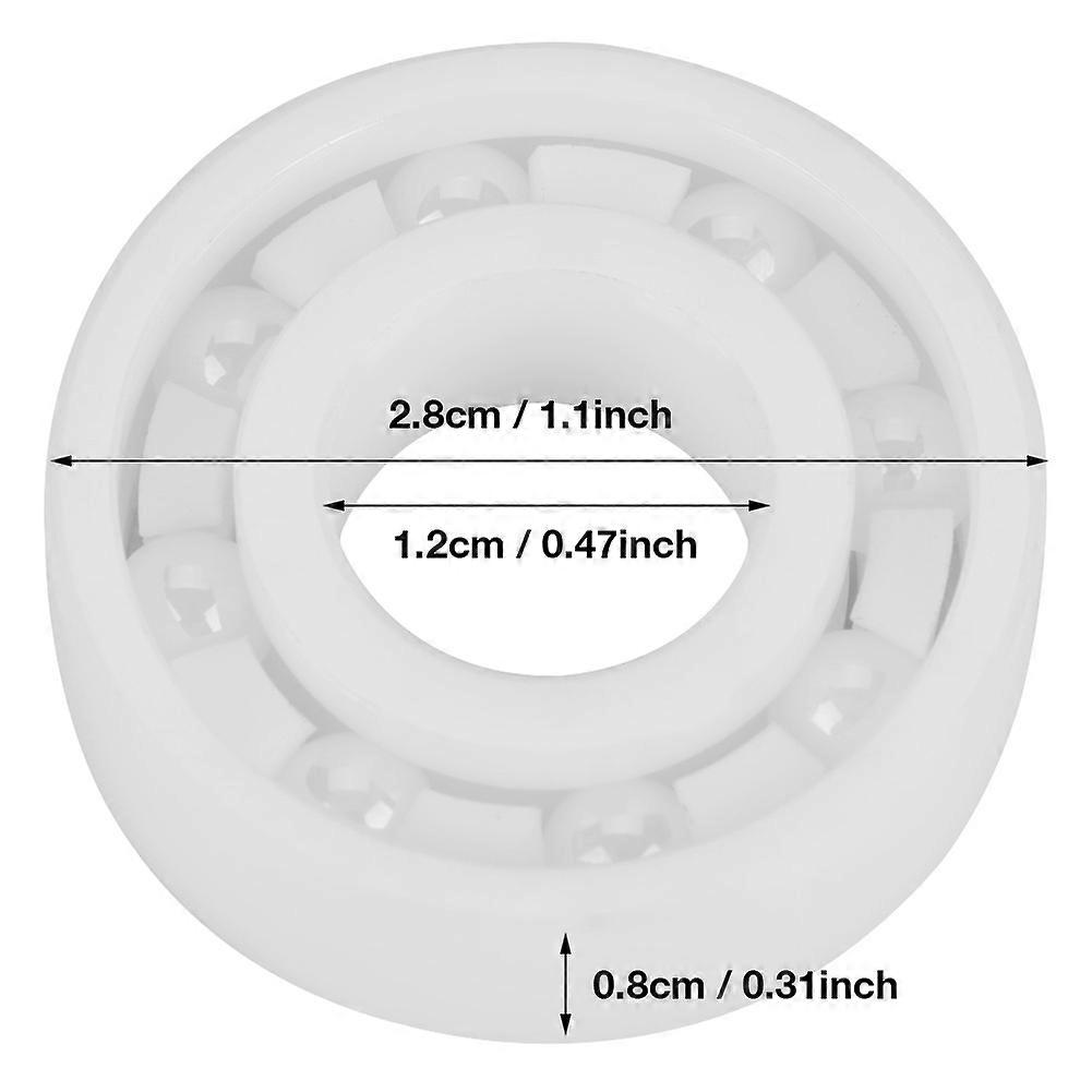 High Precision Full Ceramic ZrO2 Ball Bearing 12x28x8mm | Fruugo UK