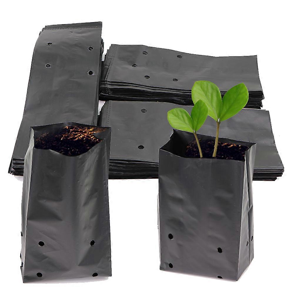 Black PE Plant Growing Kits Plants Seedling Transplant Bag Nursery ...