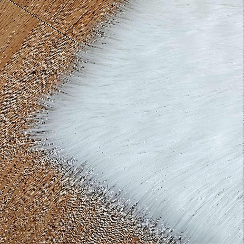 Faux Lambskin Sheepskin Rug Faux Fur Decorative Fur In Super Soft ...