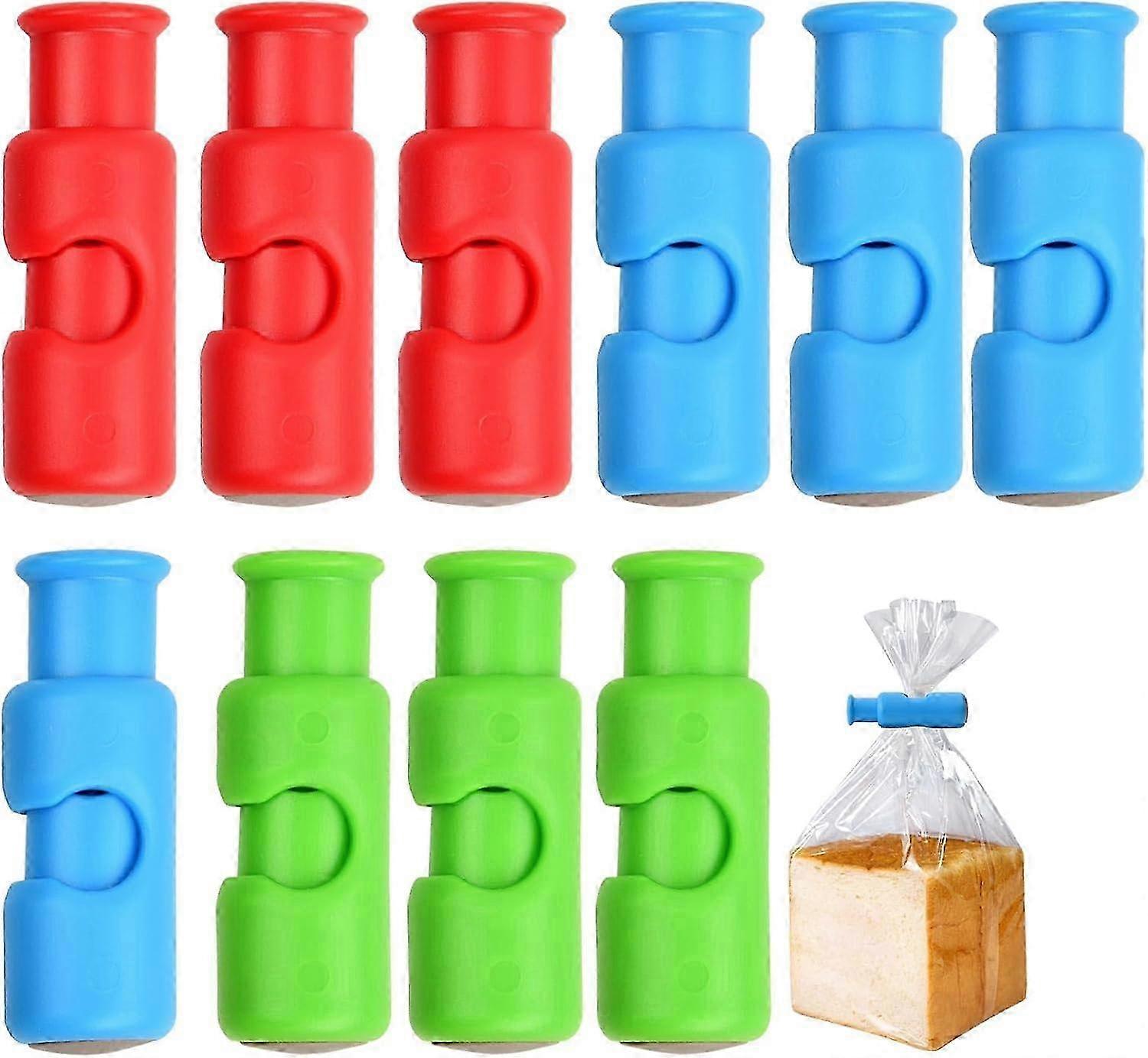 Squeeze Clips, Squeeze Bread Bag Clips, Food Bag Cinch Clips, Slip Grip ...