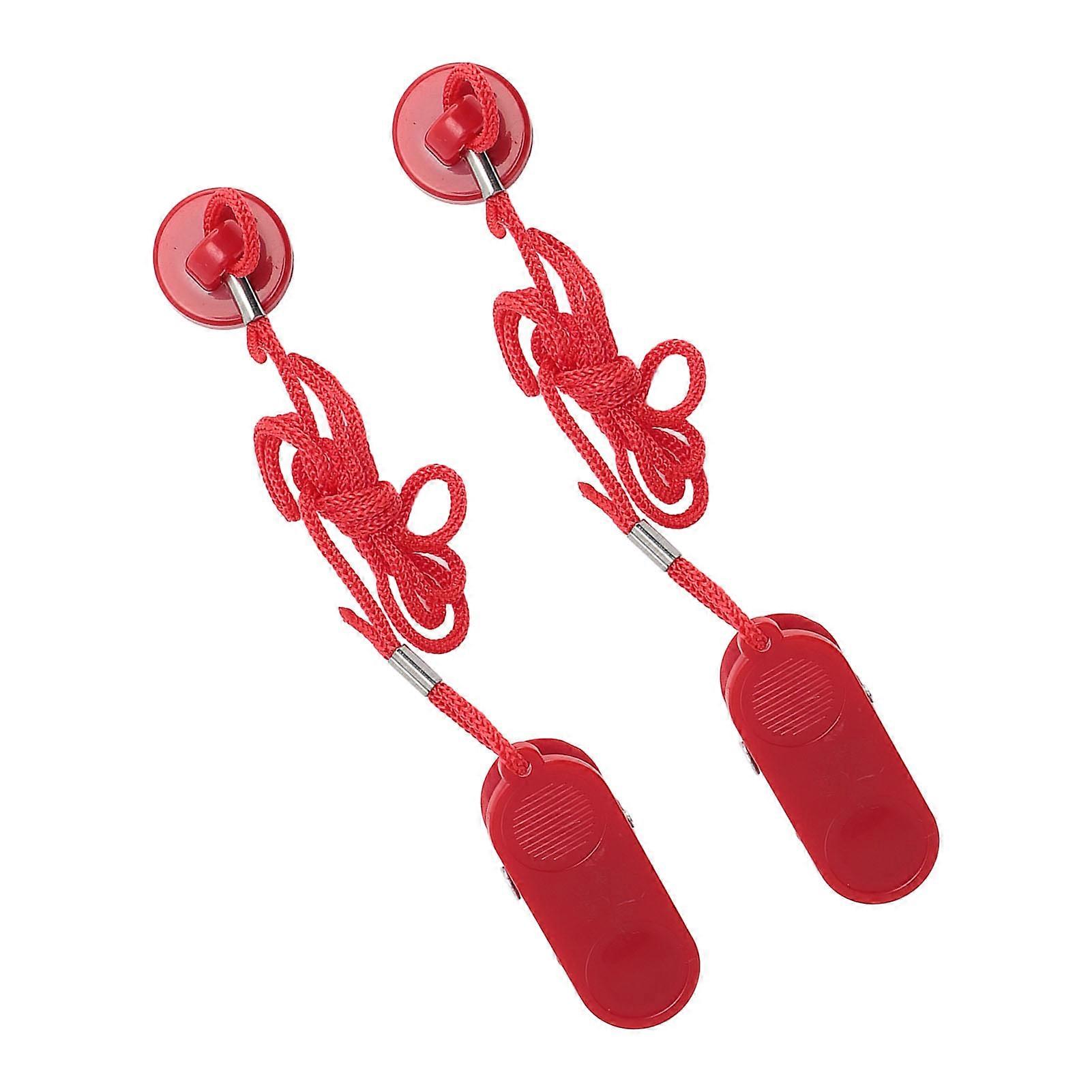 2PCS Treadmill Safety Key Magnetic ABS Portable Treadmill Security Lock ...
