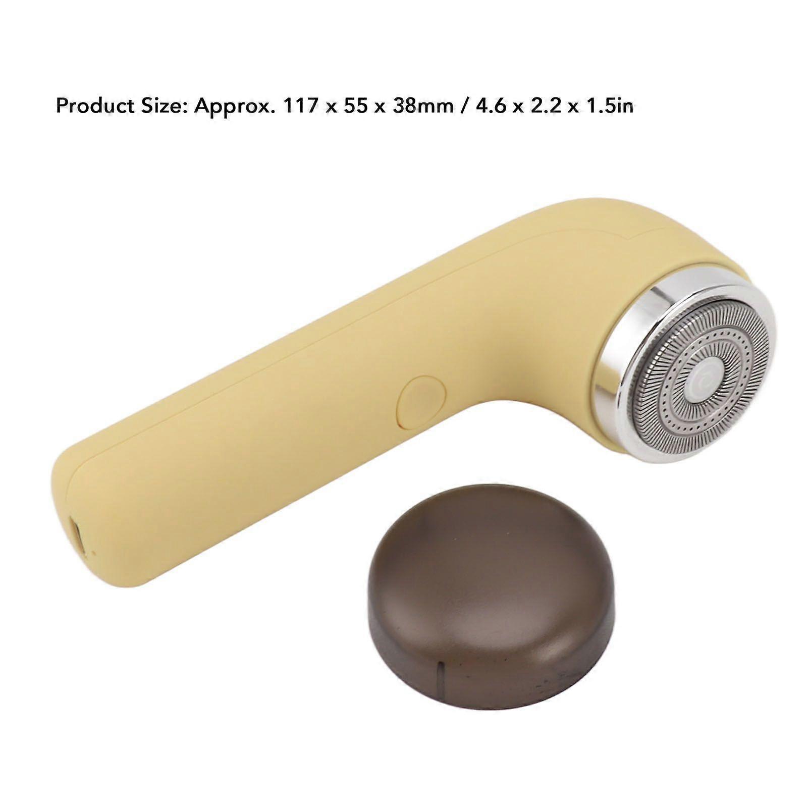 Men Mini Electric Beard Trimmer Clipper Facial Hair Trimmer for Beard ...