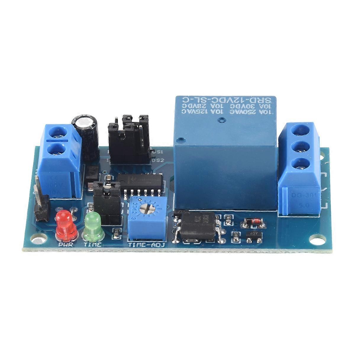 12V DC Delay Relay Delay Turn on / Delay Turn Off Switch Module with ...