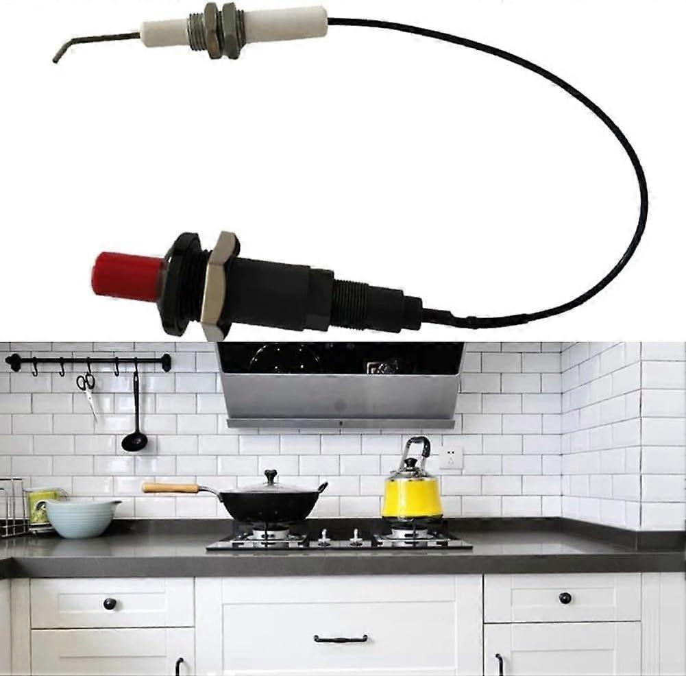 Piezo Spark Ignition Kit Universal 30cm Piezo Spark Igniter Push Button ...