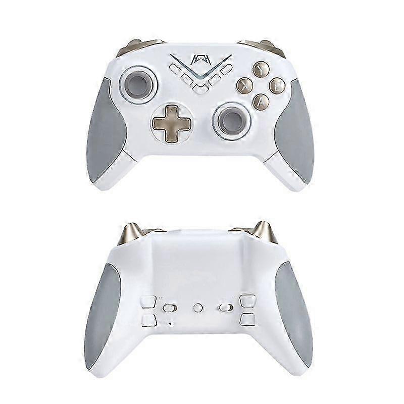 Gamepad Wireless Gaming Controller with Colorful RGB Light Hall Linear ...