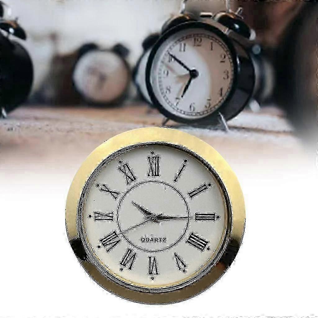 55mm DIY Clock Movement Round Mechanism Insert, Reliable Replacement ...