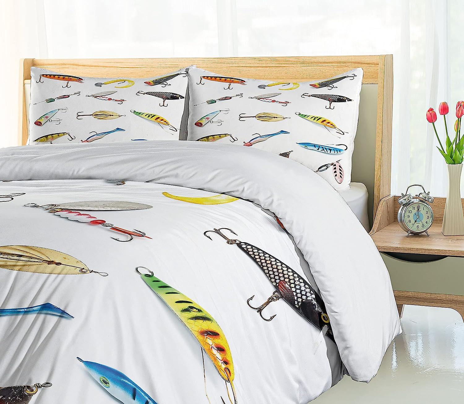 Colorful Toy Bedding Building Blocks Pattern Duvet Cover 3 Pieces Kids ...