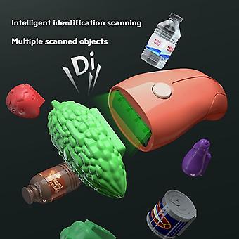 New Children Play House Toy Mini Food Simulation Supermarket Can Scan ...