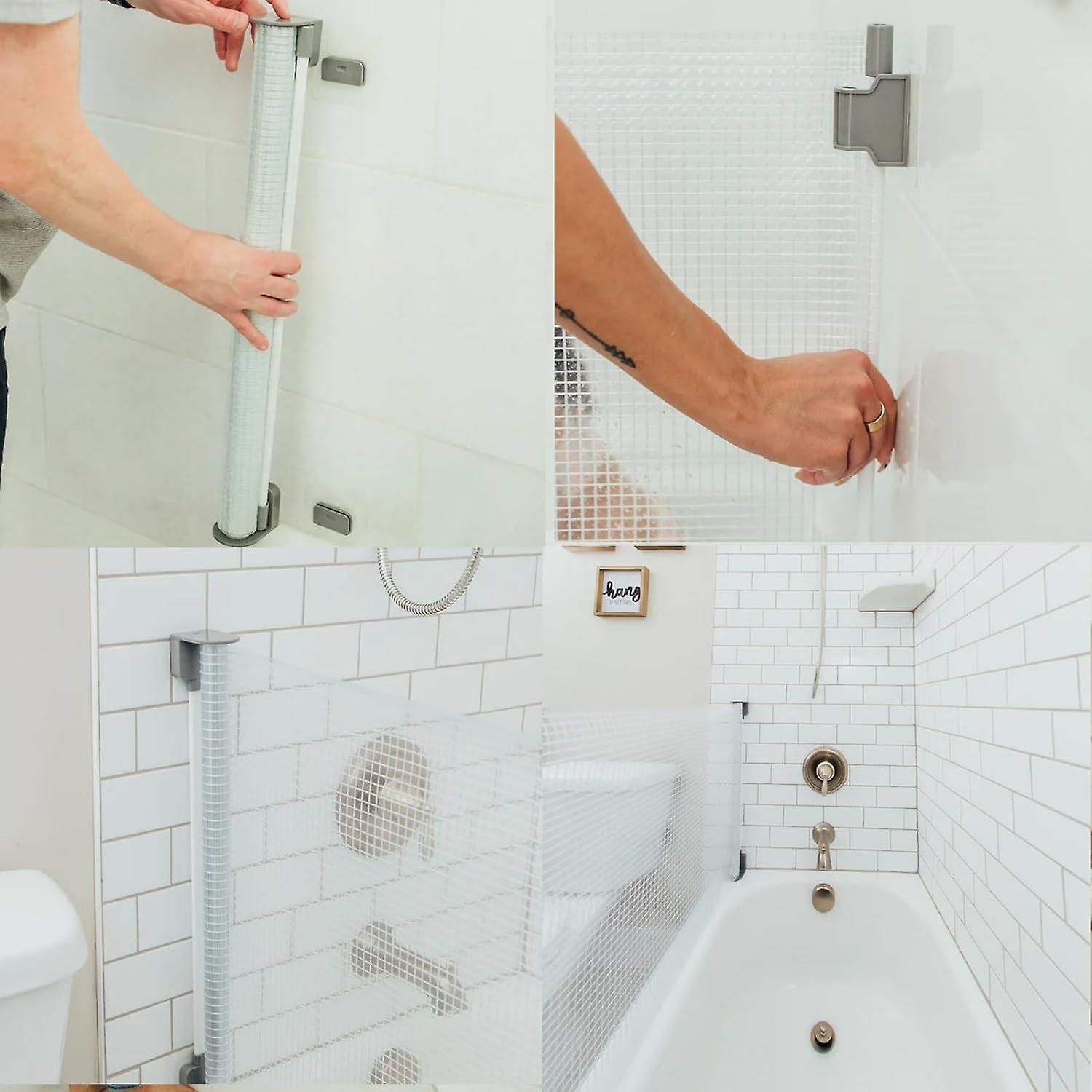 Bathtub Splash Guard, for Kids, Tub Topper, Tub Splash Guard ...