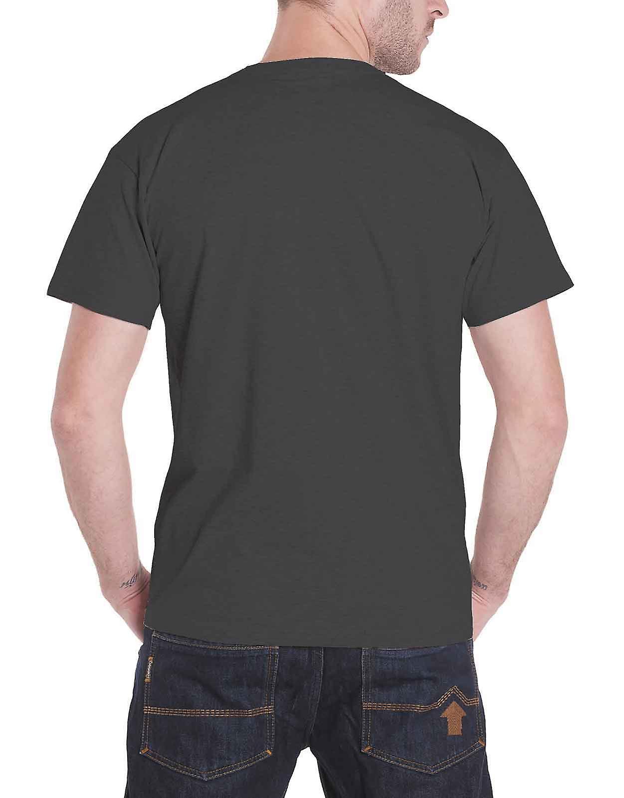 Alice in Chains T Shirt Black Skull Band Logo Official Mens New Charcoal Grey | Fruugo CH