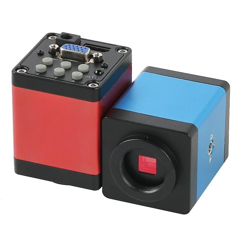 14MP 1080p HDMI VGA Video Microscope Camera + 130x 180x 300x Adjustable ...