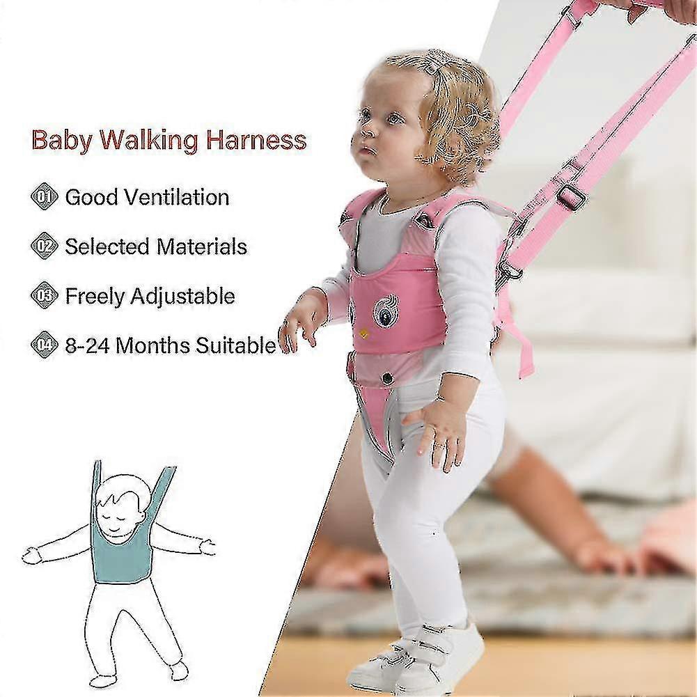 Handheld Baby Walking Harness For Kids, Adjustable Toddler Walking ...
