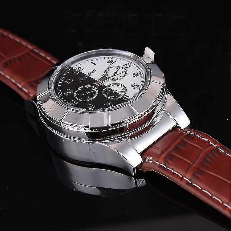 Usb Cigarette Lighter Watch Men's Electric Lighter Quartz Wristwatches ...