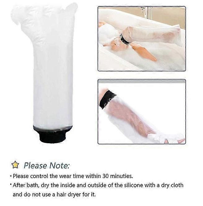 Half Leg Cast Protector Waterproof Protection For Adult, Waterproof ...