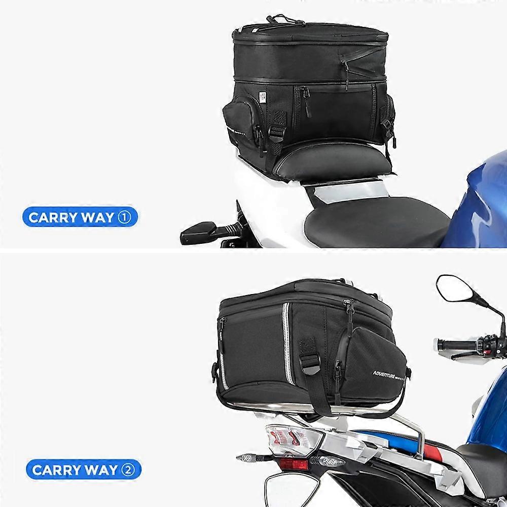Universal Motorcycles Tail Rear Bags Luggage For Yamaha Mt 07 Mt09 For ...