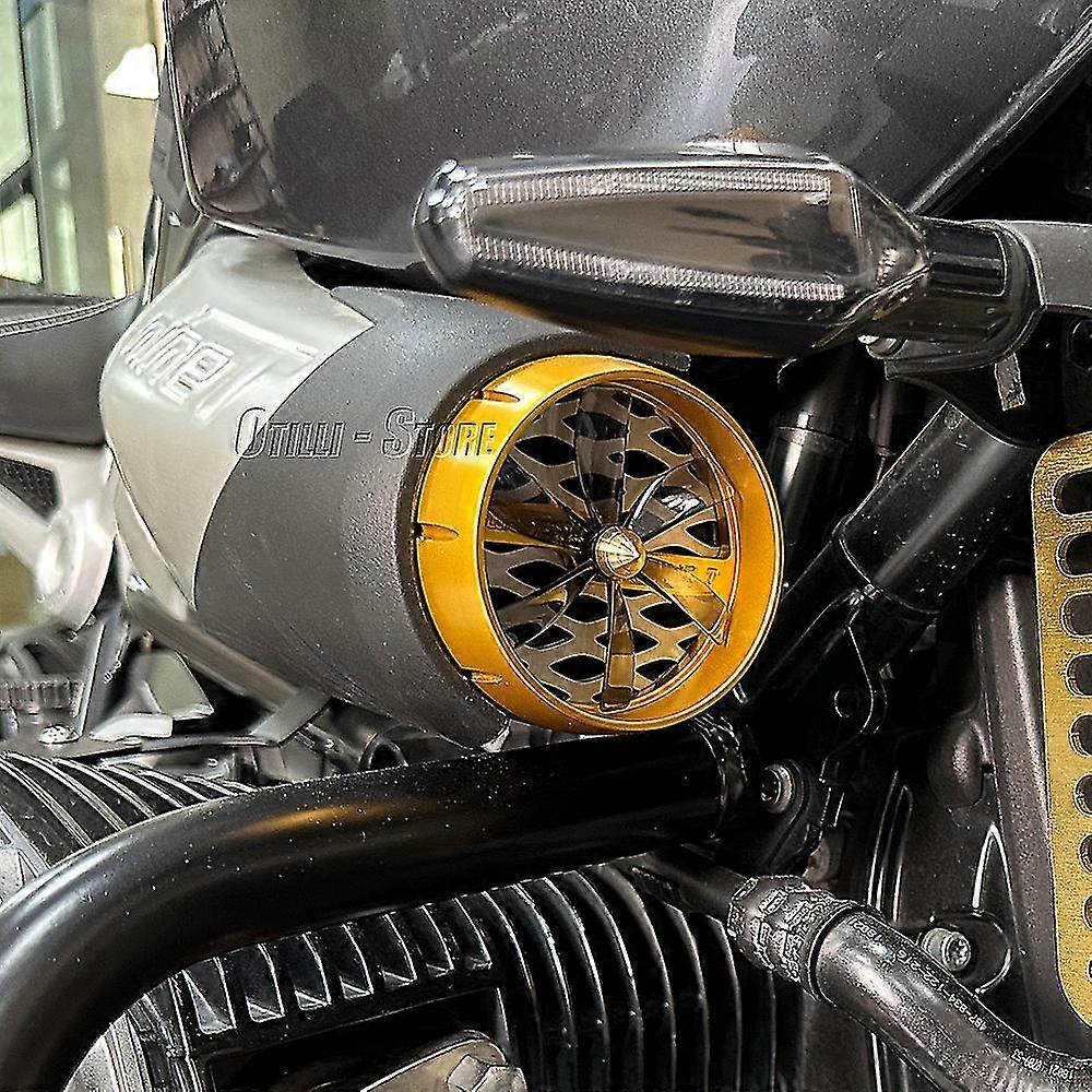 Motorcycle Accessories Black Gold Silver Air Intake Cover Aluminum For ...