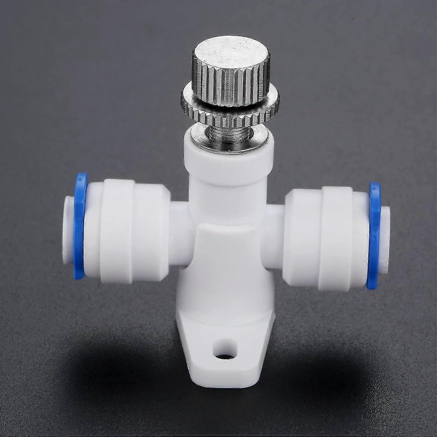 Reverse Osmosis 1/4" Hose Ro Water Flow Adjust Valve Regulator ...