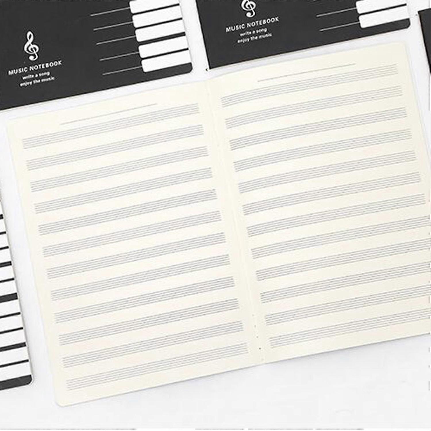 Five Lines Music Notes Notebook Music Tab Staff Stave Notebook | Fruugo UK
