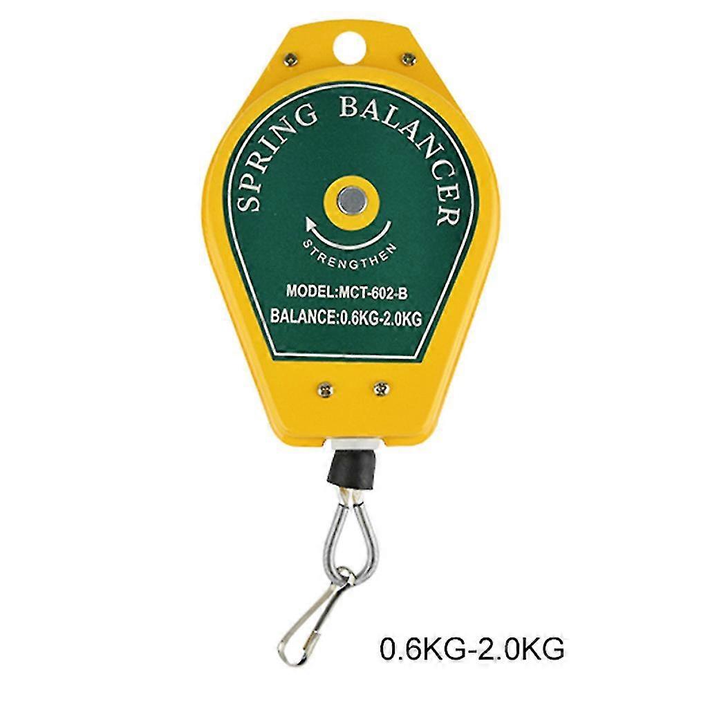 Durable Retractable Spring Balancer Steel Wire Rope Measuring Tool Hook ...