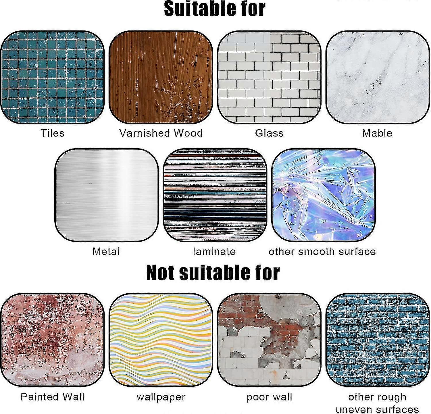 Adhesive Wall Screws Hanging Nails, No-drilling Waterproof Screw Free ...