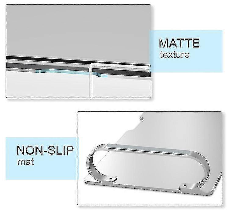 Monitor Riser Holder Aluminum Lcd Led Display Heighten Base Laptop ...