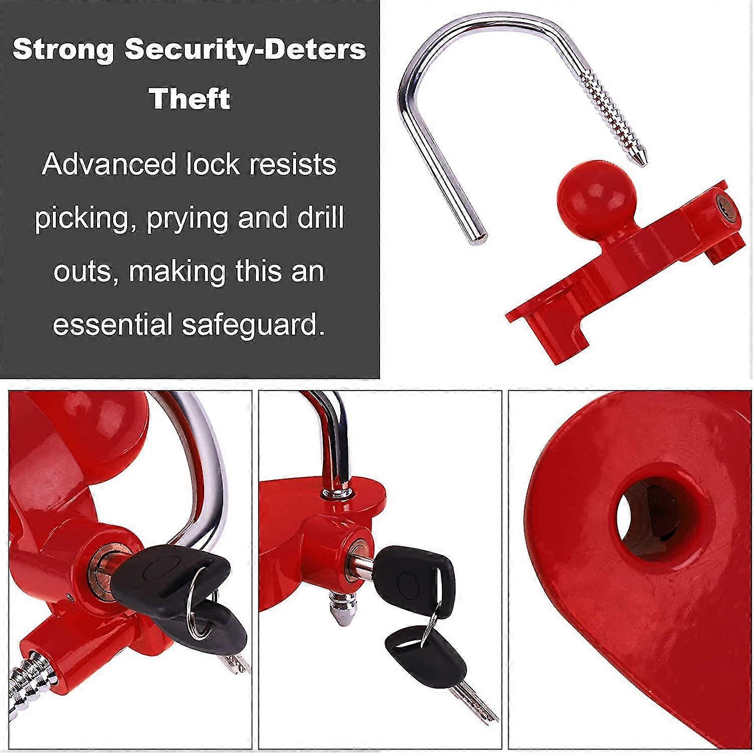 Trailer Lock Trailer Hitch Lock Trailer Padlock Universal Caravan ...