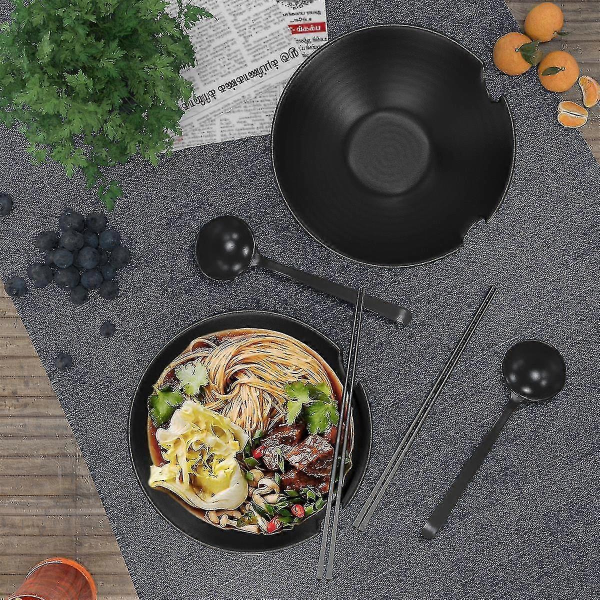 6-piece Ramen Bowl Set With 1000 Ml Filling Quantity - Traditional ...