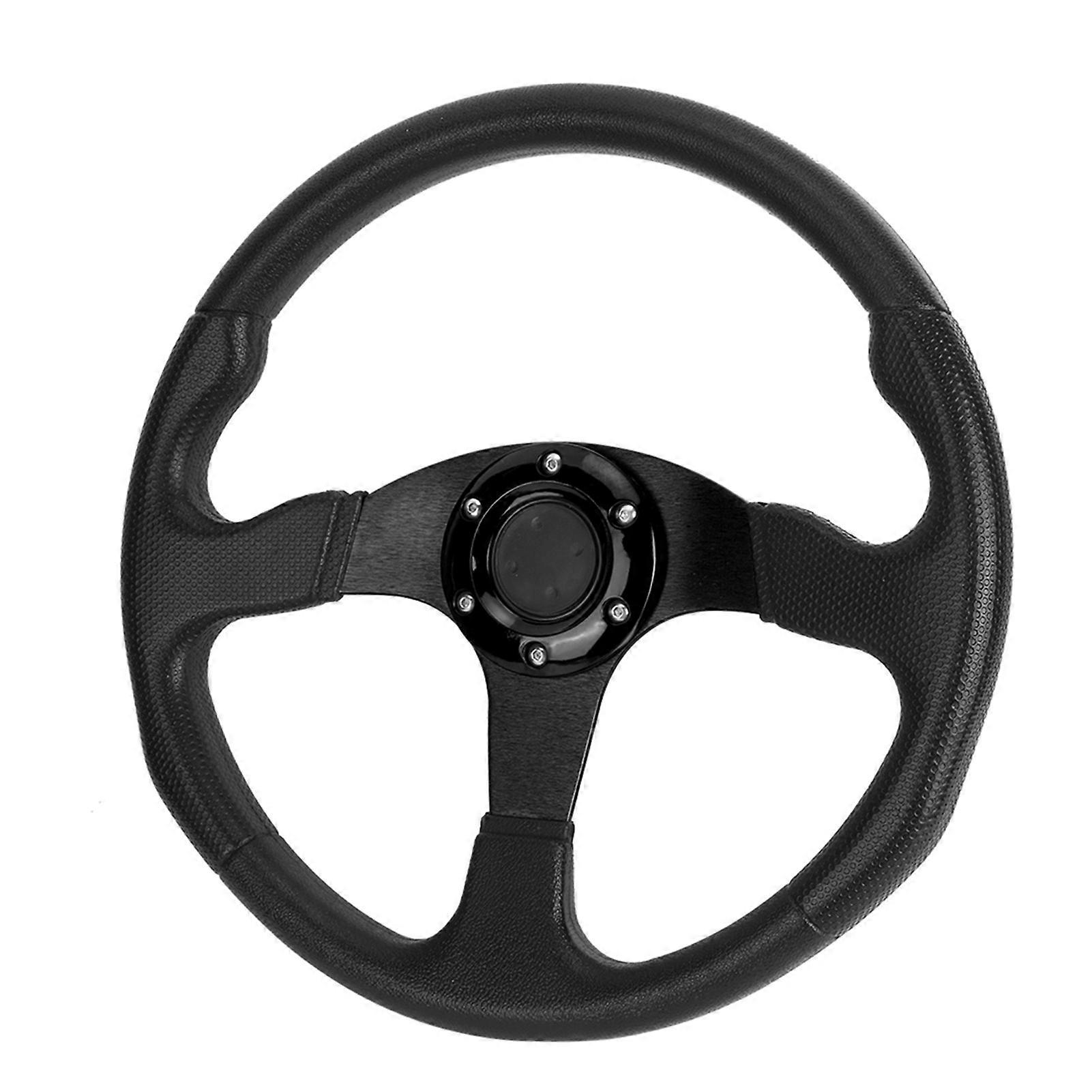350mm/14in Racing Car Sport Steering Wheel Deep Dish 6 Bolts Universal ...